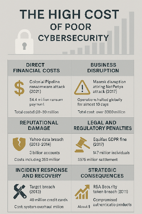 The cost of poor cybersecurity :: PM Expert